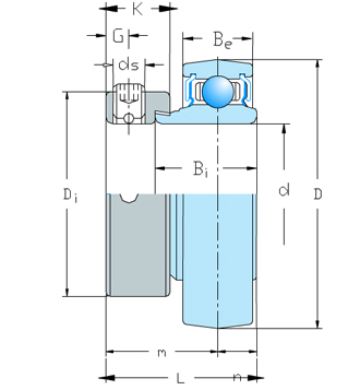 SA206-20 Eccentric collar locking type - Buy SA206-20 Eccentric collar ...
